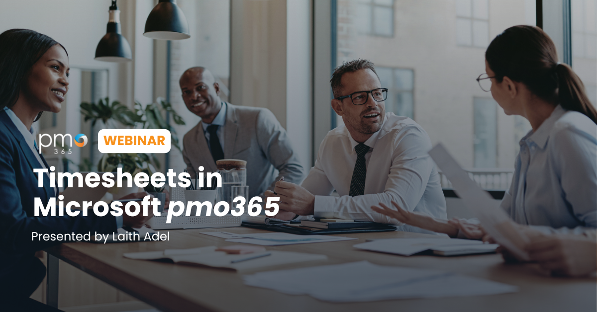 On-Demand Webinar - Timesheets in Microsoft pmo365