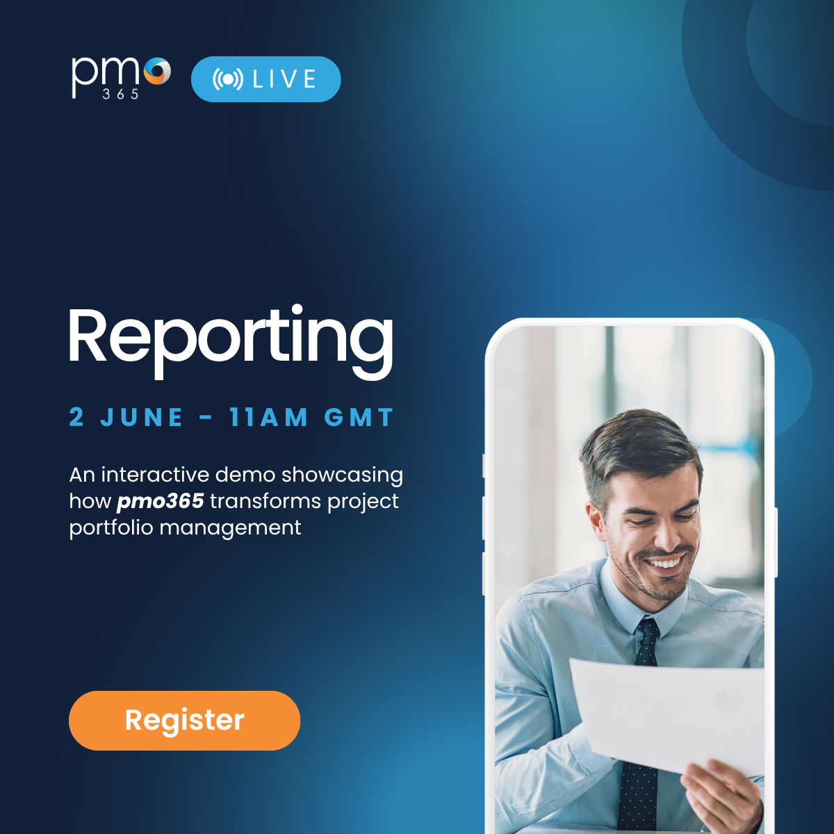 Reporting - pmo365 LIVE